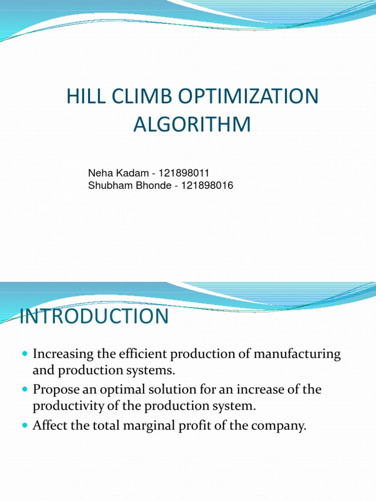 Hill Climb Algorithm (1047) | PDF | Mathematical Optimization | Virtual ...