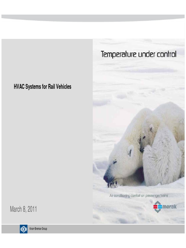 HVAC Systems For Rail Vehicles | PDF | Hvac | Heating, Ventilating, And ...