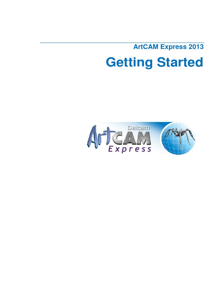 Getting Started With ArtCAM Express | PDF | 3 D Computer Graphics | License