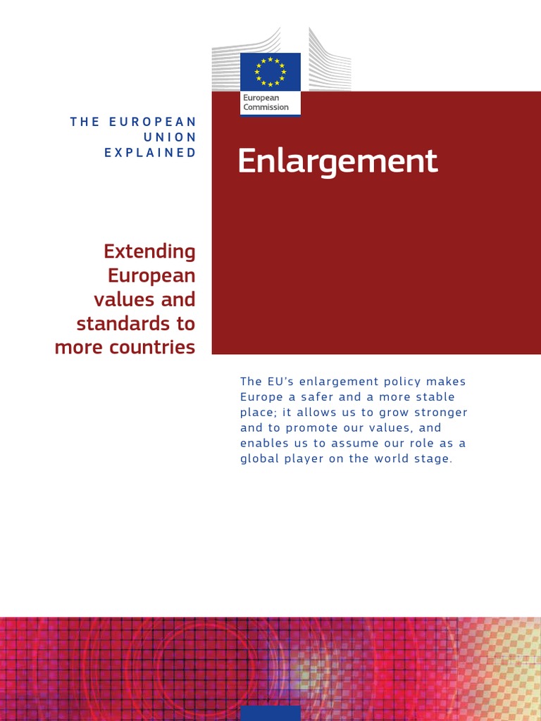 Enlargement Class | Download Free PDF | Enlargement Of The European ...