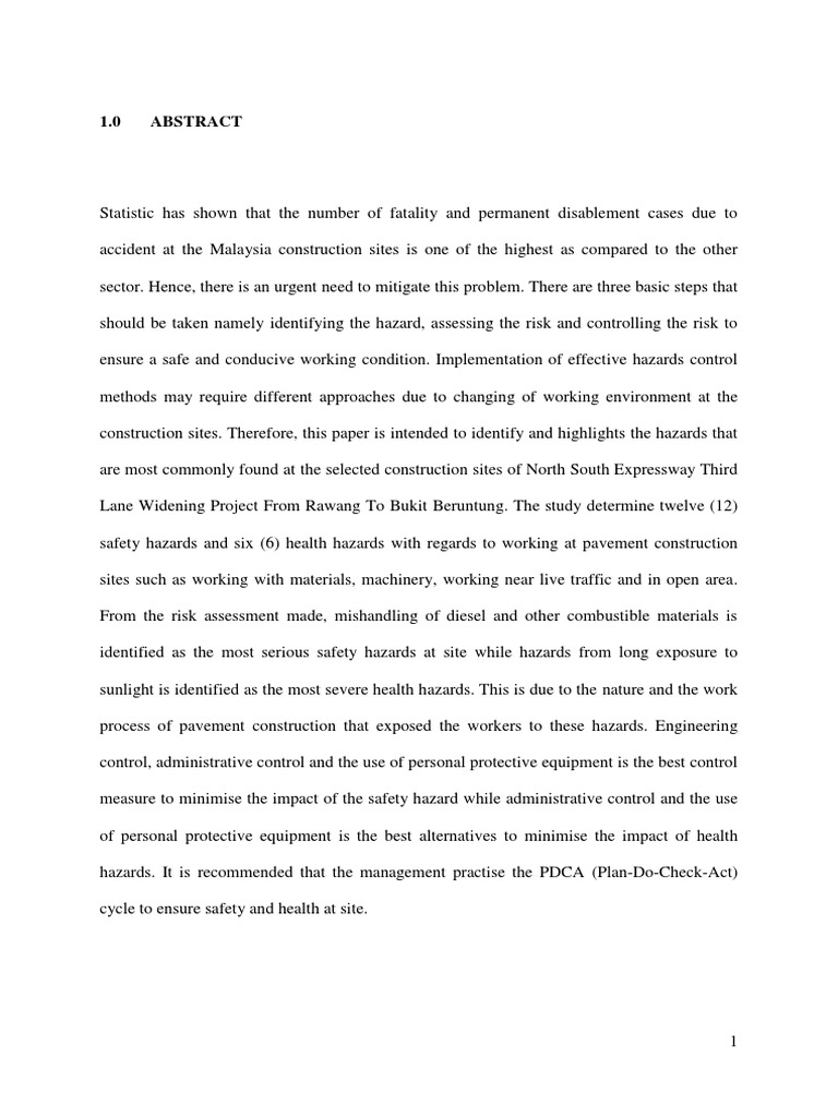 Topic 6 Relevant Notes Part 3 - Example HIRAC Report PDF | Download ...