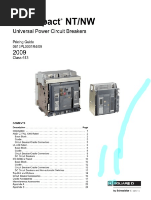 Product Data Sheet: Circuit Breaker Masterpact NW25H1 2500, 45% OFF