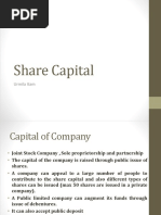 Types of Share Capital Explained | PDF | Equity (Finance) | Balance Sheet