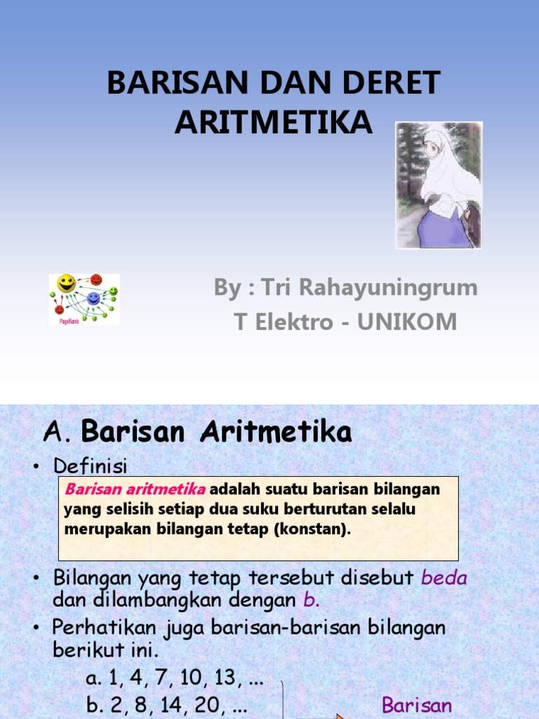 Baris Dan Deret Aritmatika | PDF
