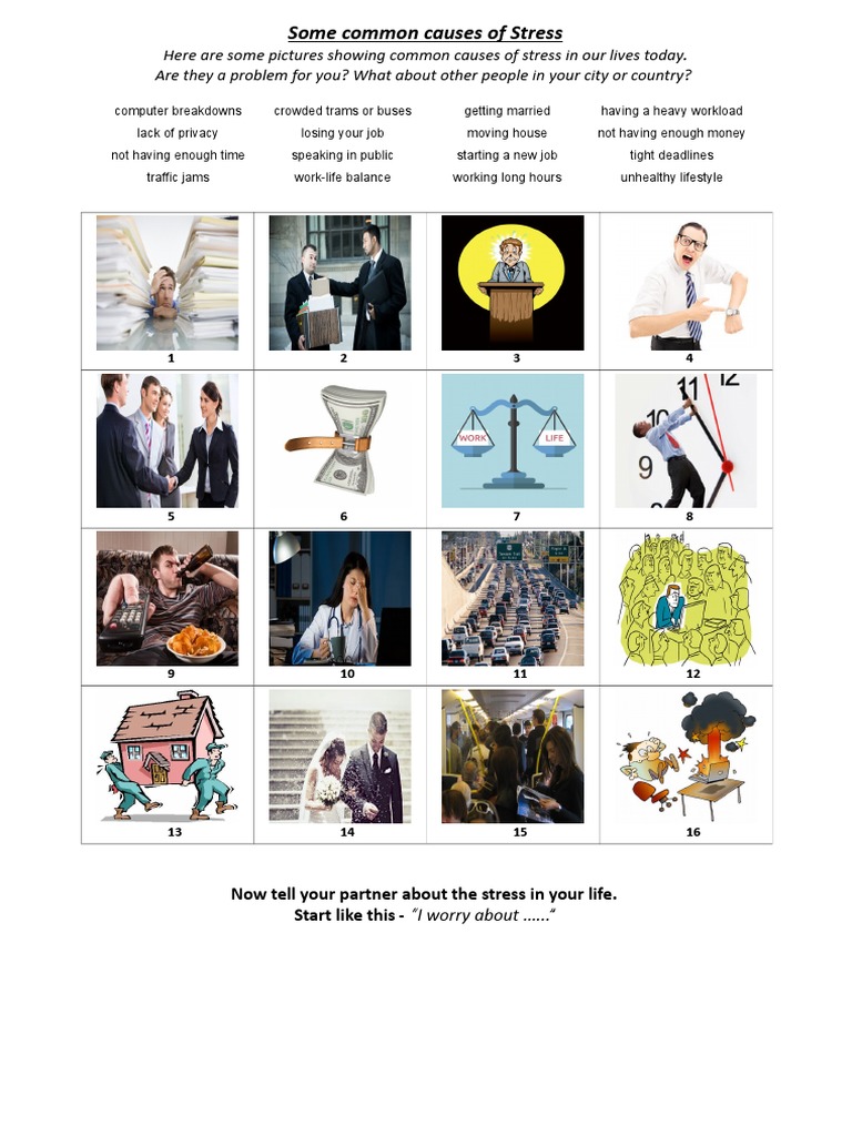 Some Common Causes of Stress | PDF