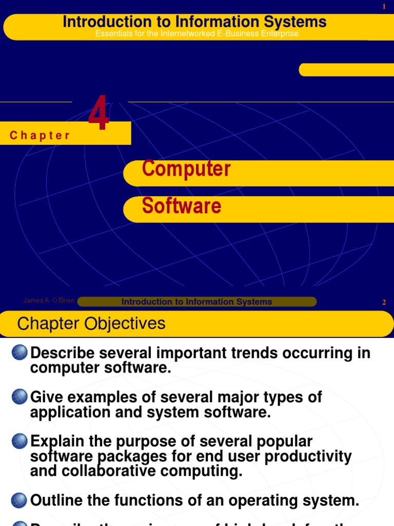 Computer Software: Introduction To Information Systems | Download Free PDF | Programming ...