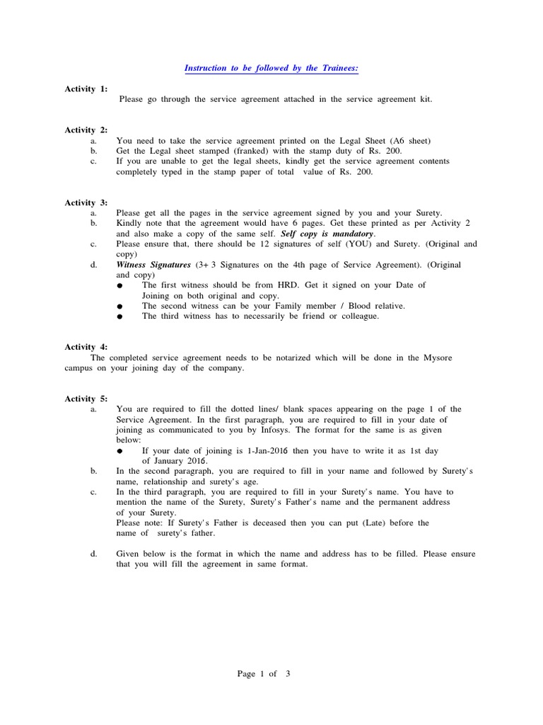Instructions For Trainee 2T IMS | PDF | Notary Public | Government