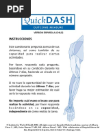Cuestionario DASH PDF | PDF | Ocio | Deportes