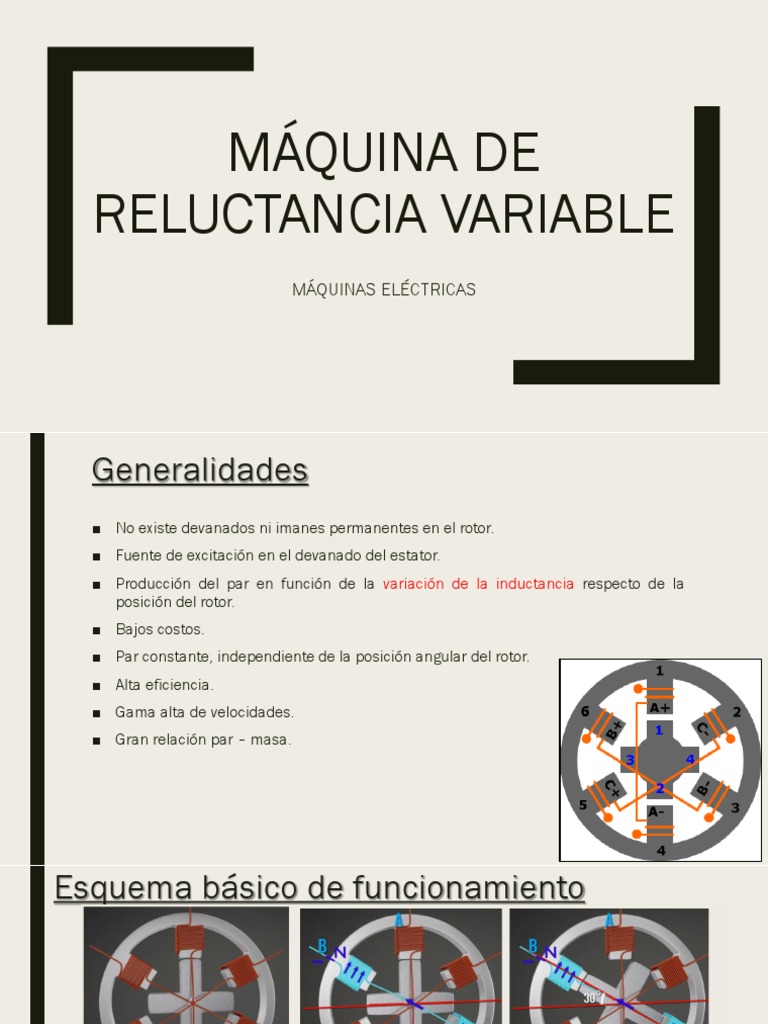 Reluctancia Variable | PDF | Electromagnetismo | Física