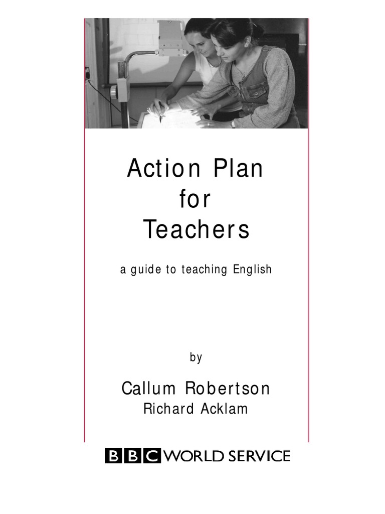 Action Plan For Teachers: Callum Robertson | PDF | Lesson Plan | Teachers