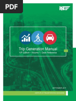 Trip Generation Manual | PDF | License | Standard Deviation