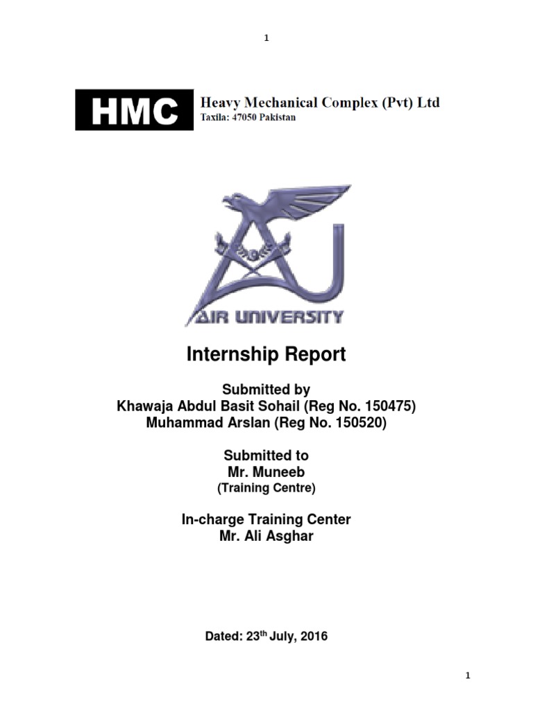 HMC Report | PDF | Welding | Construction