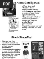 A Timeline of Psychological Testing | PDF | Psychology | Psychotherapy