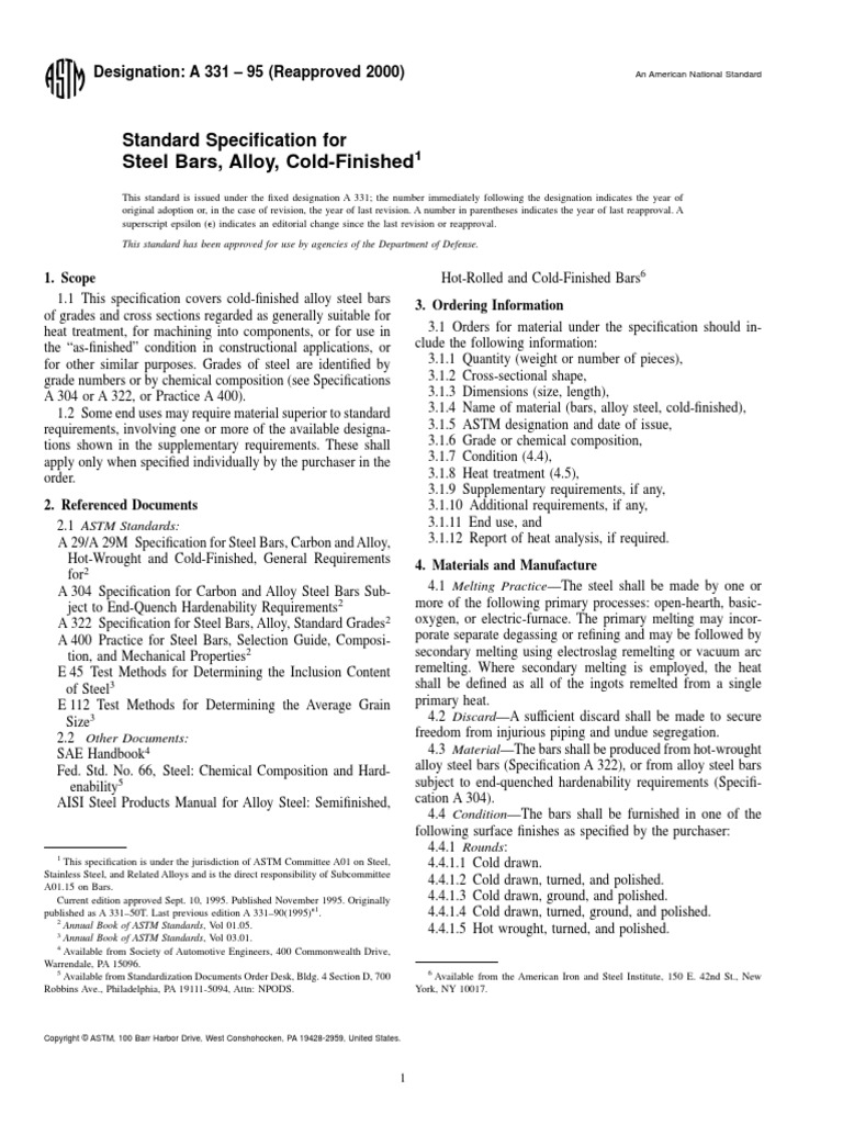 A82 | PDF | Steel | Annealing (Metallurgy)