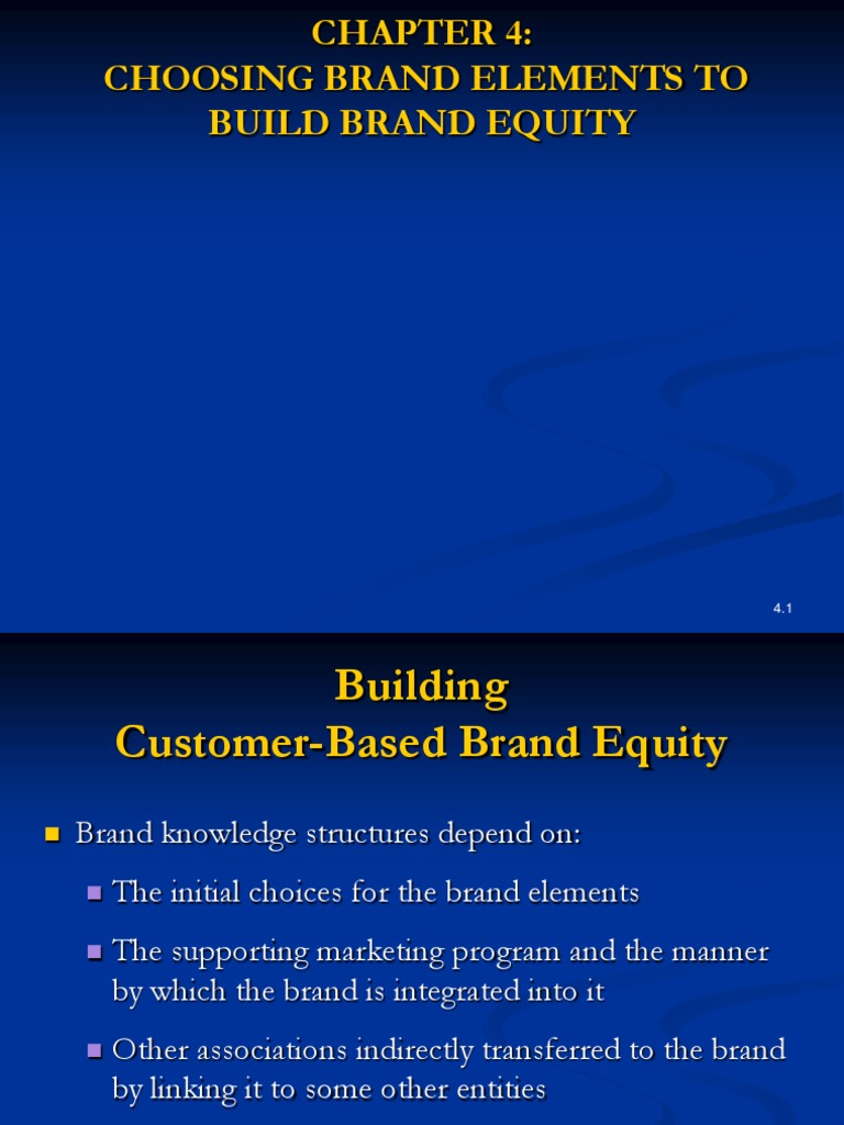 4 Primary Brand Elements | Download Free PDF | Brand | Marketing