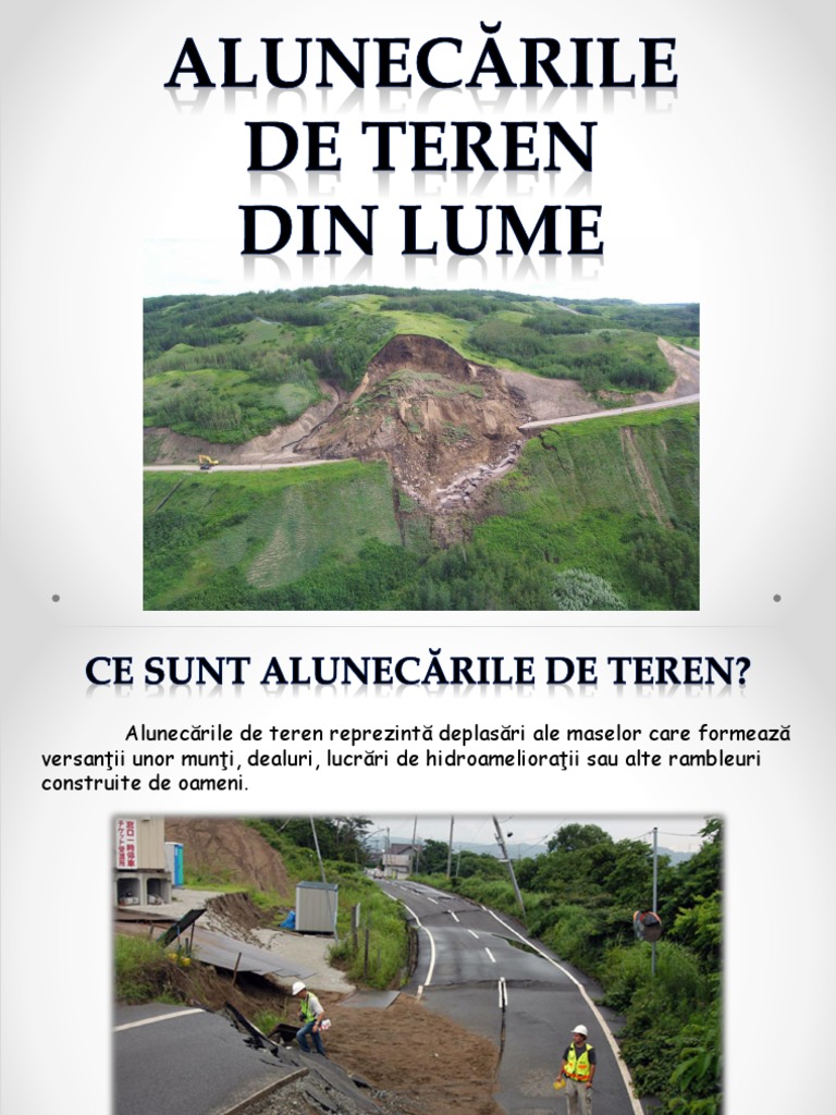 Alunecari de Teren | PDF