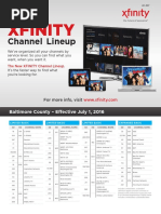 Spectrum Channel Lineup & Channel Guide - Spectrum | PDF | Media ...