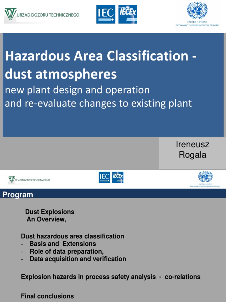 Hazardous Area Classification - Dust Atmospheres | PDF | Risk ...