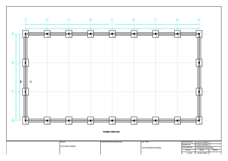 Egg Room Foundation Plan | PDF