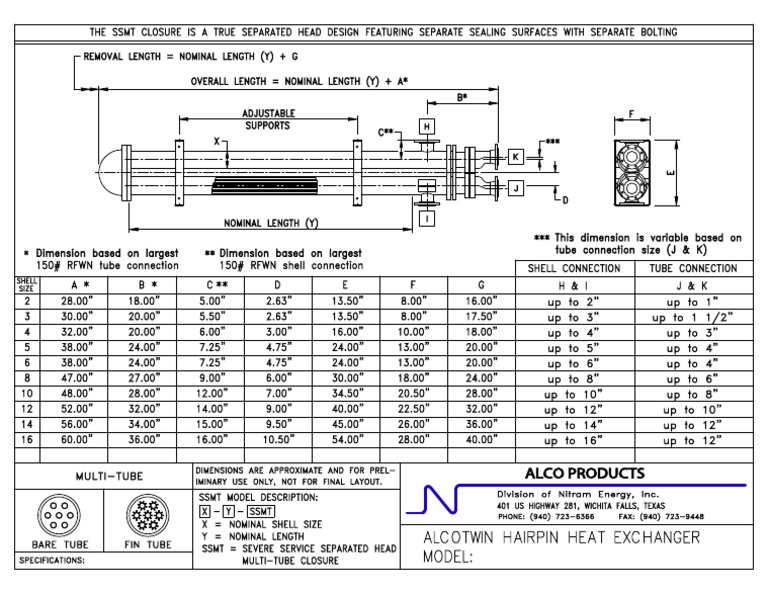 HX Dimensions | PDF | Mechanical Engineering | Heat Transfer