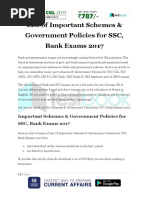Major Social Welfare Schemes in India | PDF | Government Programs ...