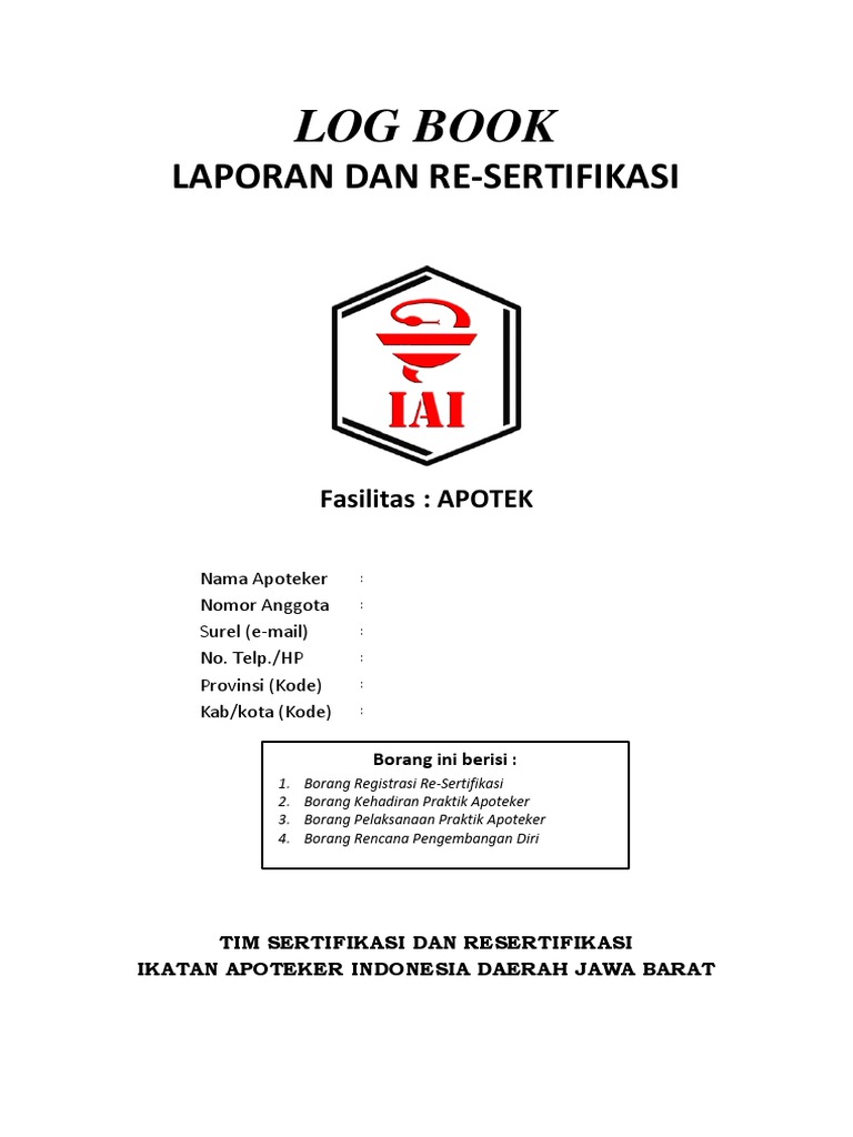 Contoh Log Book 1 | PDF