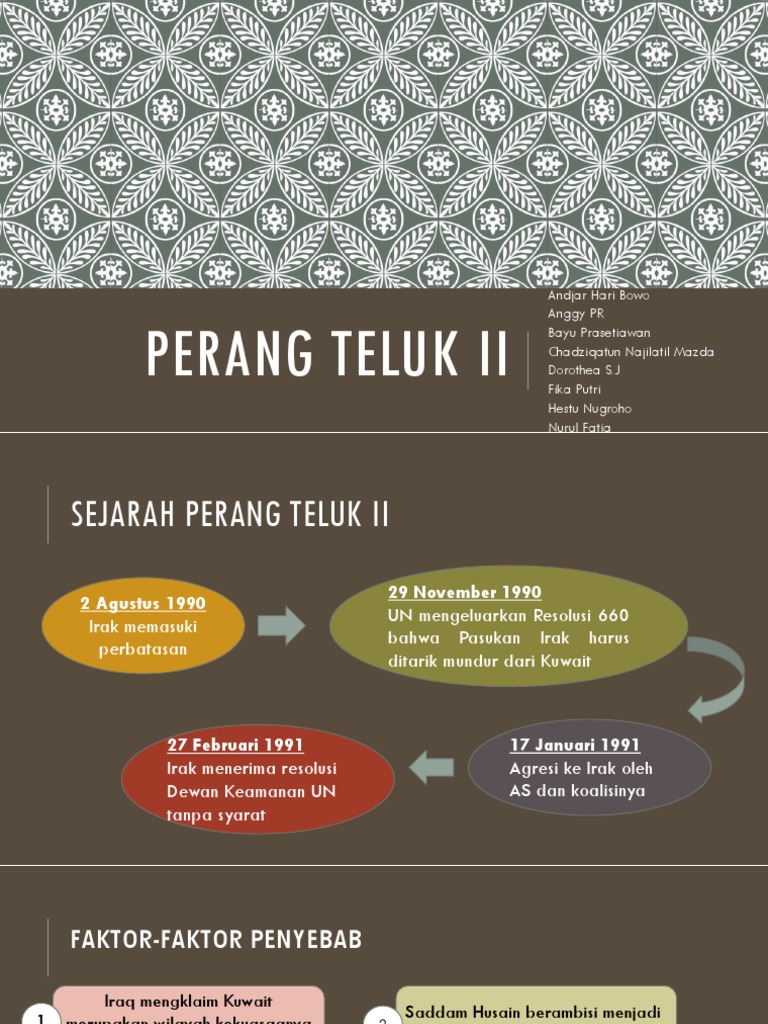 Perang Teluk 2 Dong | PDF