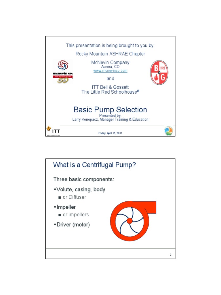 Fundamental of Pump | PDF | Pump | Transparent Materials