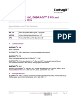 Evonik Eudragit L 100 and Eudragit S 100 Specification Sheet PDF | PDF ...