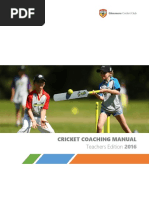 Cricket Training Session Strategies | PDF | Bowling (Cricket) | Team Sports