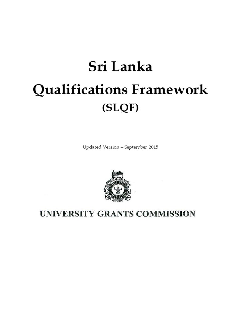 1156 SLQF PDF | PDF | Bachelor's Degree | Postgraduate Education