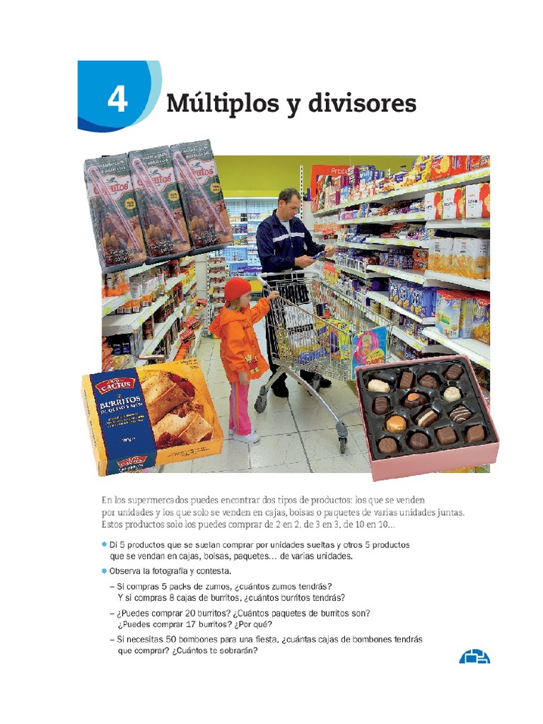 Múltiplos y Divisores | PDF