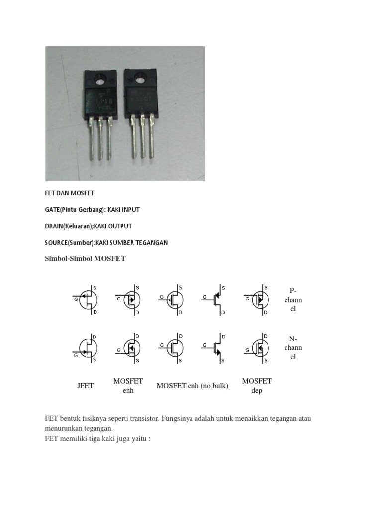 Fet Dan Mosfet | PDF