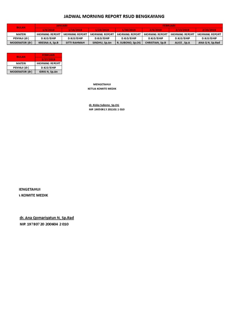 JDWL Moring Report 2018 | PDF