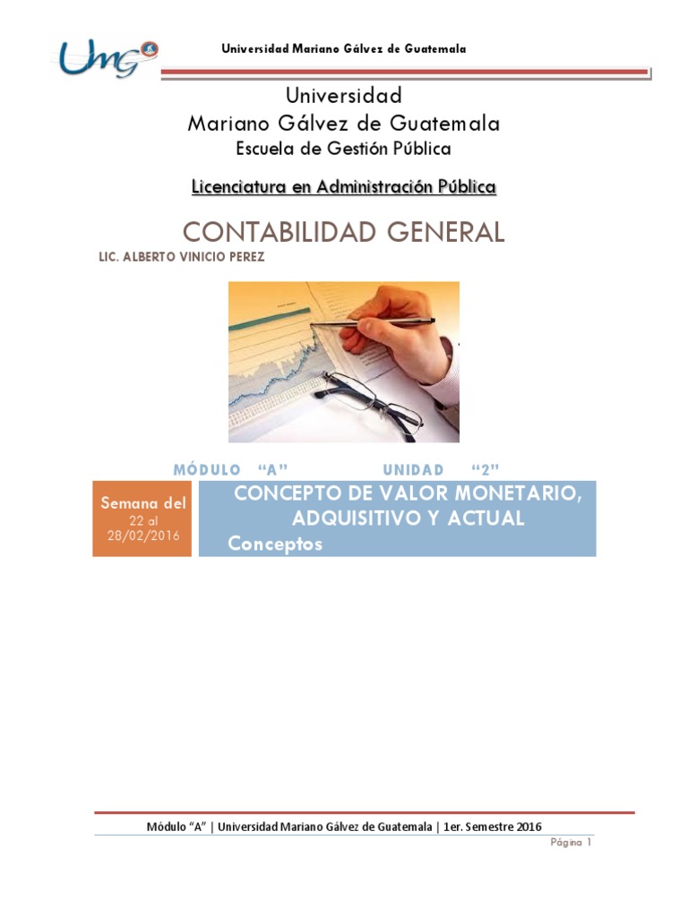 Contabilidad General | PDF | Dinero | Interés