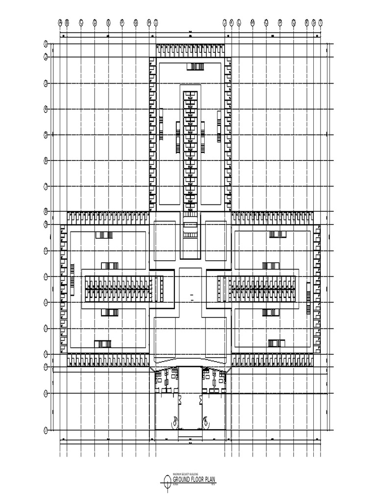 Ground Floor Plan for Maximum Security Building | PDF