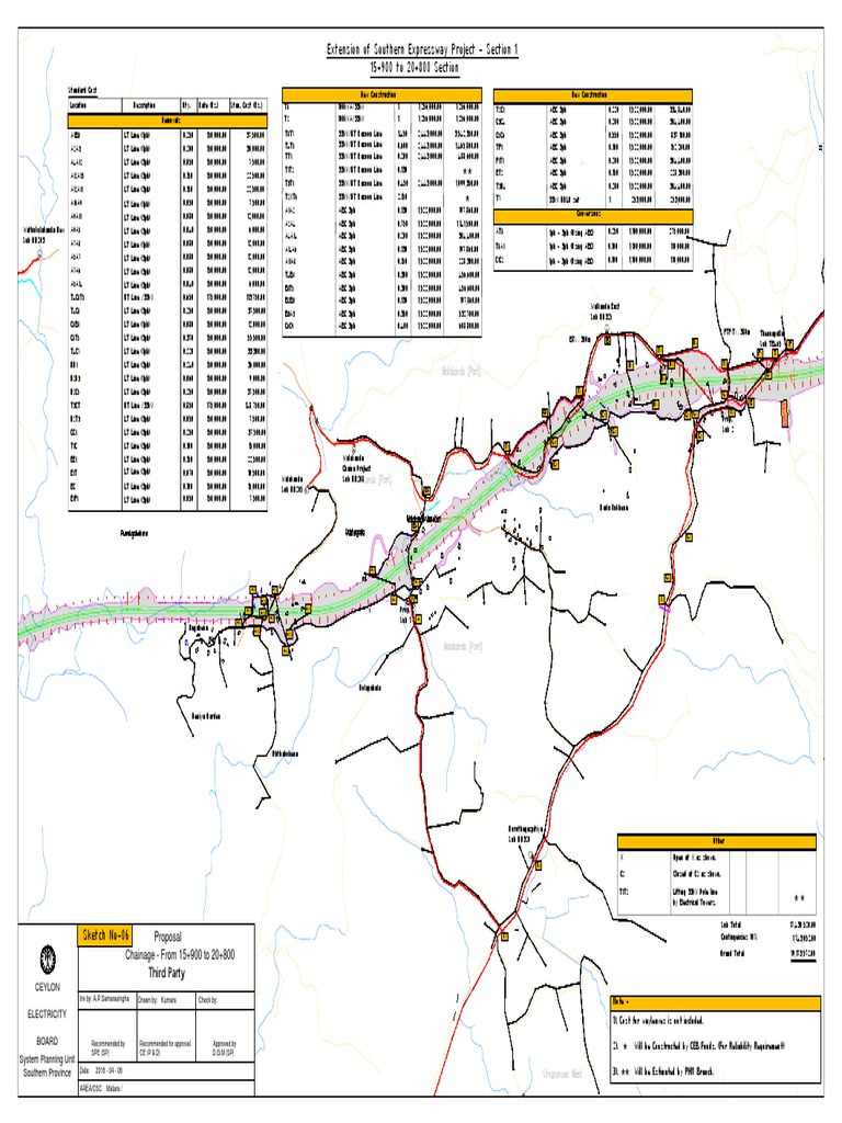 Southern Expressway Power Plan | PDF