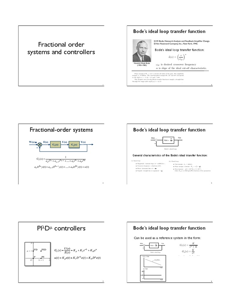 Fractional Order Systems and Controllers | PDF | Control Theory | Amplifier
