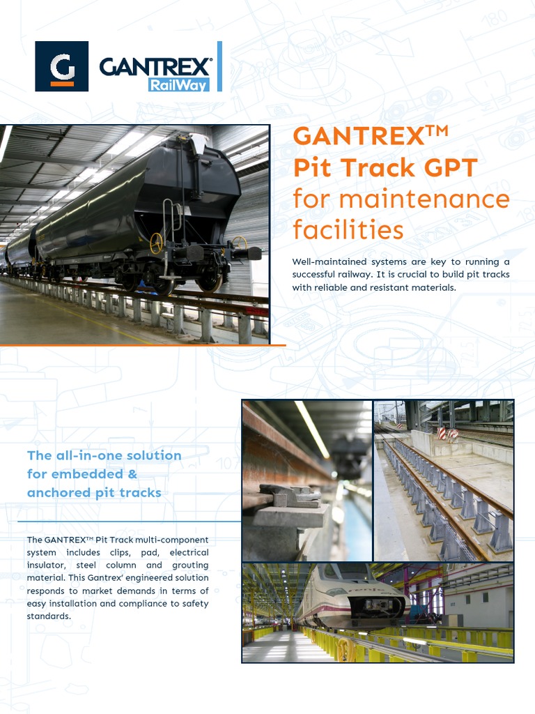 Gantrex GPT Pit Track Brochure | PDF | Building Engineering | Engineering