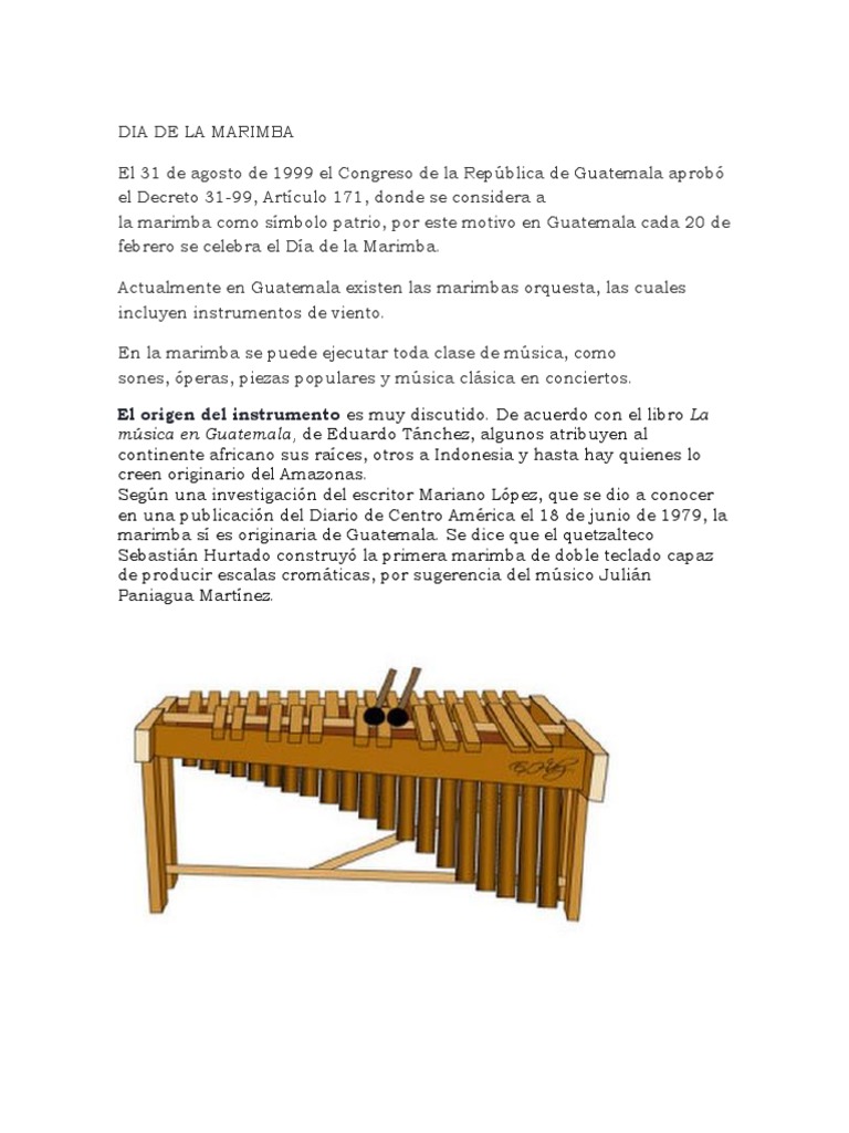 La Marimba De Guatemala