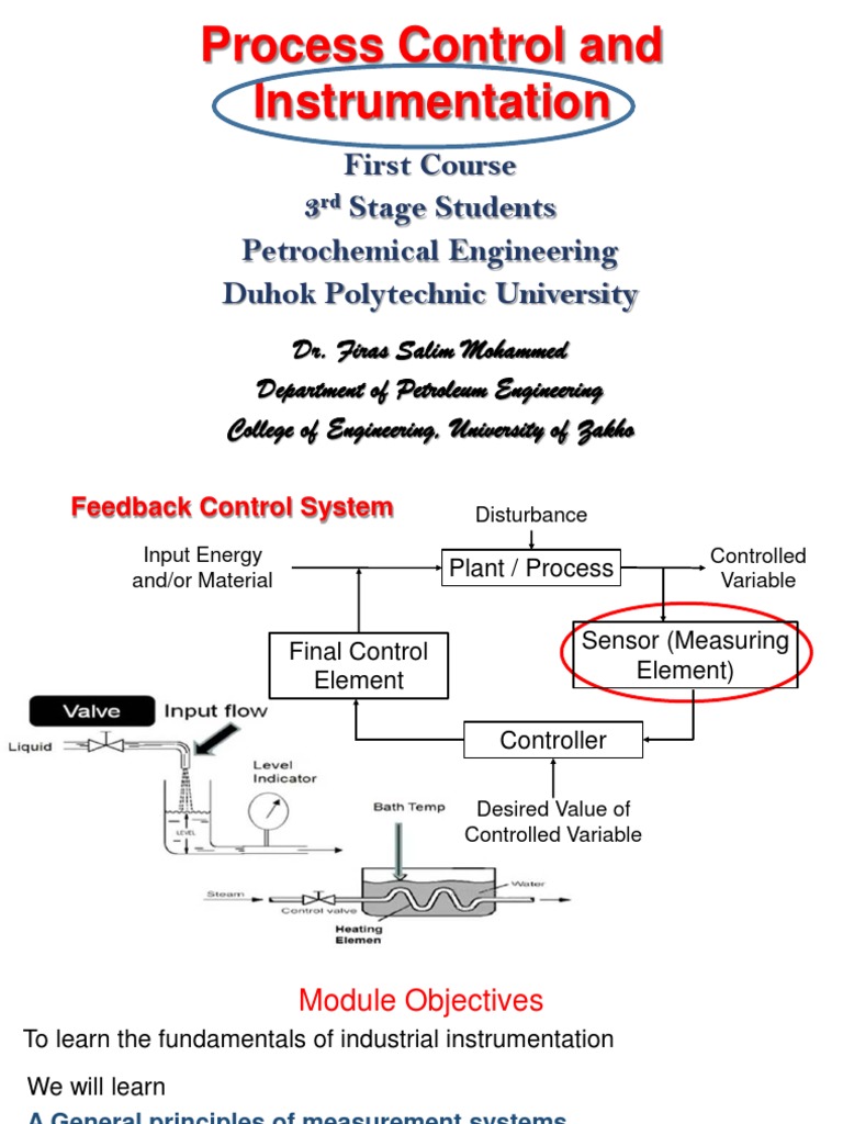 Process Instrumentation (1 15) 2018 2019 | PDF | Instrumentation ...