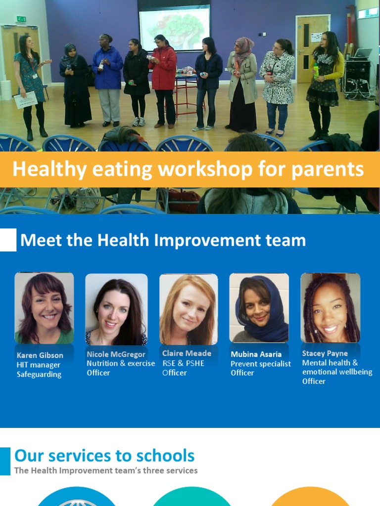 Healthy Eating Workshops For Parents | PDF | Determinants Of Health ...