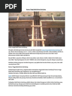 Jarak Gording Atap Rumah Dan Perhitungannya | PDF