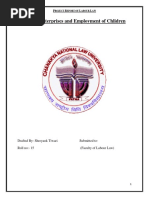 CHILD LABOUR Class XII English Project | PDF | Child Labour ...