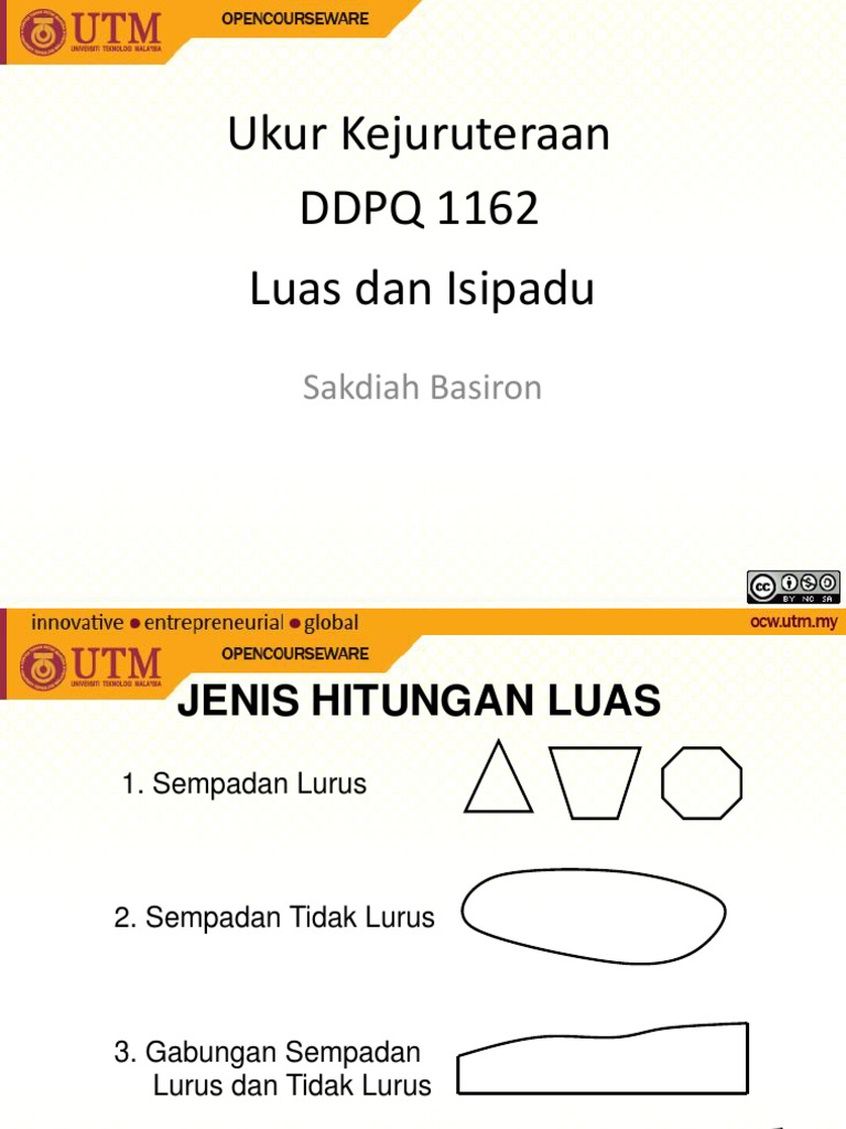 Luas Dan Isipadu | PDF