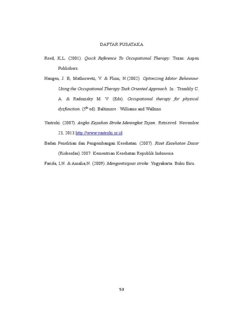 Using The Occupational Therapy Task Oriented Approach. In: Trombly C | PDF