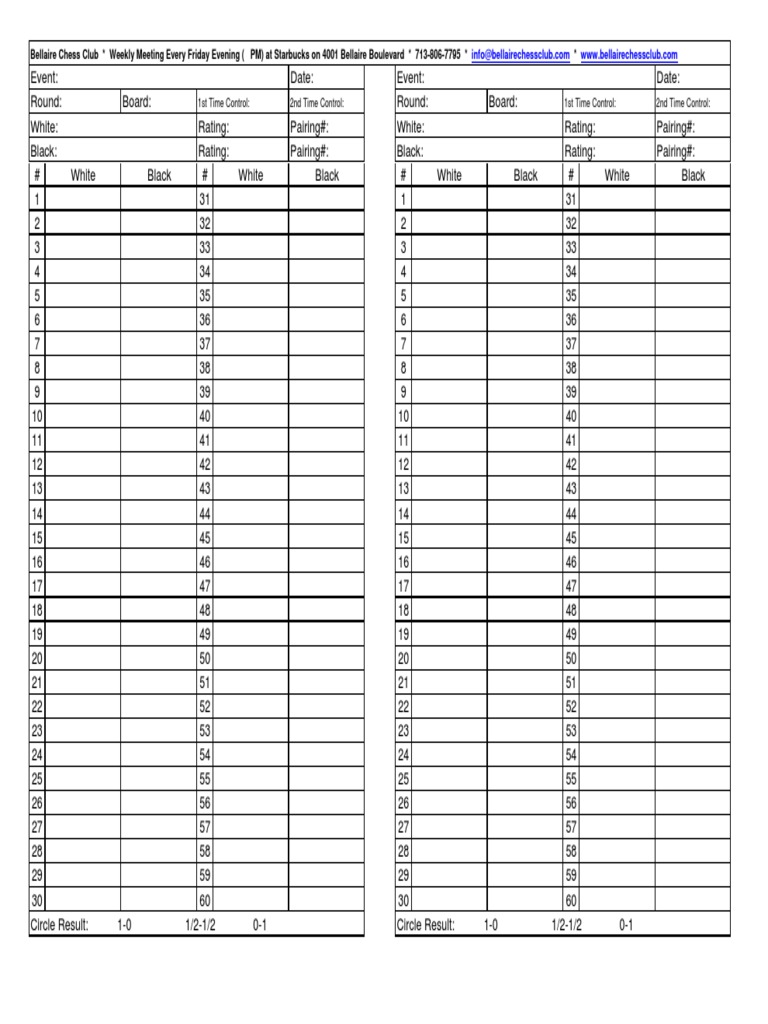 Notation Sheet | PDF | Sports Rules And Regulations | Mathematical ...