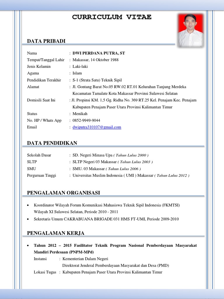 CV Dwi Perdana Putra | PDF