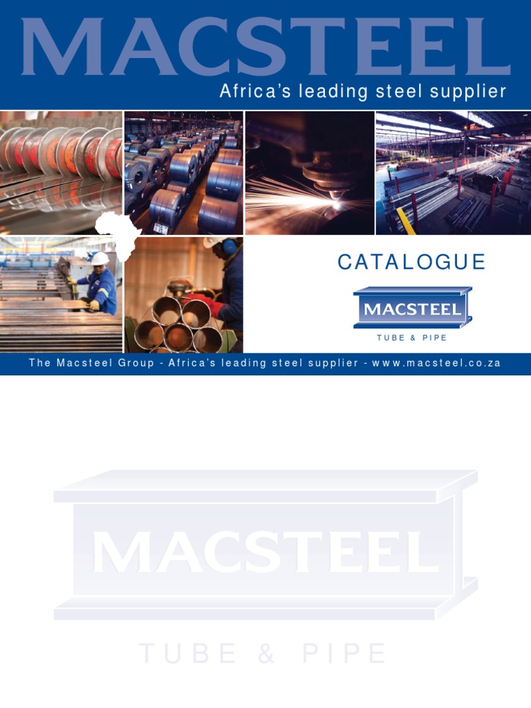 Macsteel Tube Pipe Catalogue PDF | PDF | Pipe (Fluid Conveyance ...