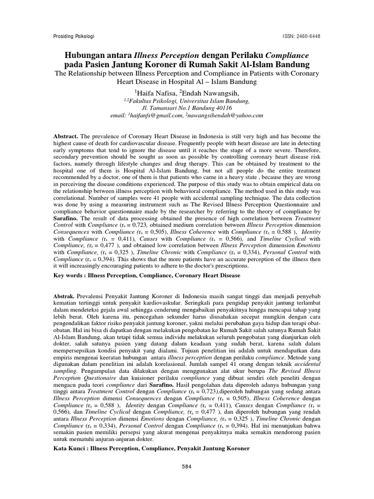 Nafisa | PDF | Coronary Artery Disease | Health Psychology